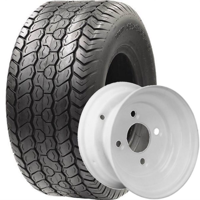 ASSY.18 / 850-8 4PR P5040 GOLF 4T / 4" WHITE WANDA